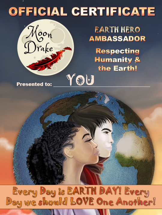 Moon Drake says Happy Earth Day 2022! – Children's Anime Series